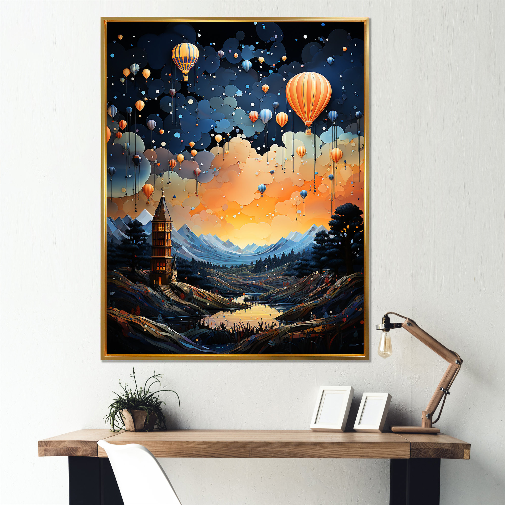George Oliver High Flying Fantasy Hot Air Balloon Adventure - Hot Air ...