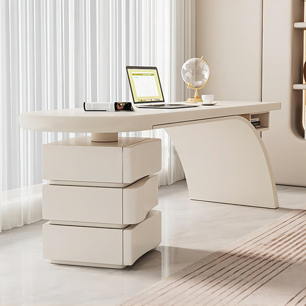 Orren Ellis Desmin Rectangle Writing Desk "& Reviews" | Wayfair