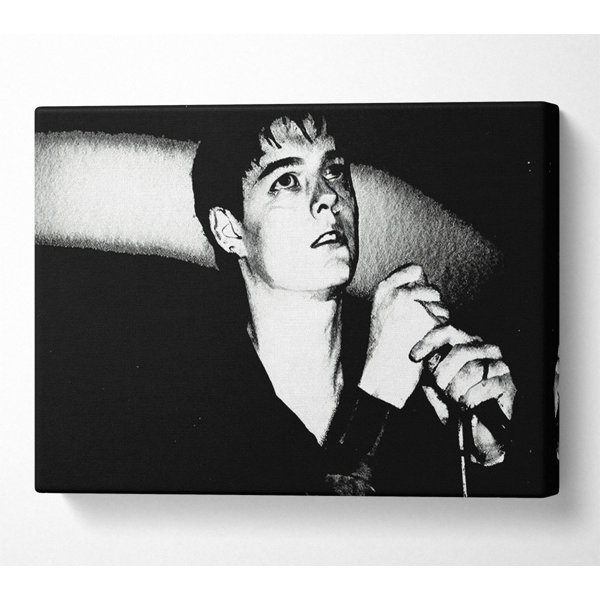 ClassicLiving Ian Curtis B N W - Kunstdrucke auf Leinwand | Wayfair.de
