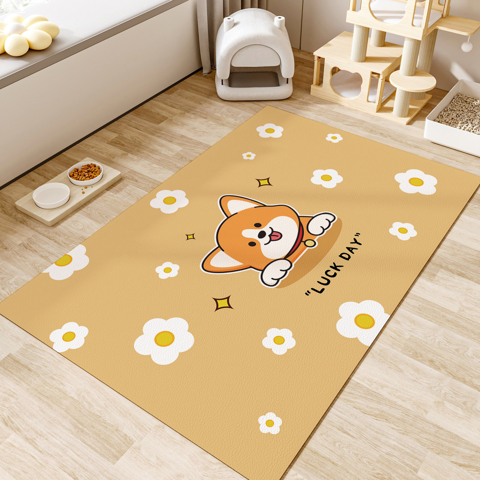 Tucker Murphy Pet™ Durable PVC Pet Mat - Waterproof And Urine Resistant ...