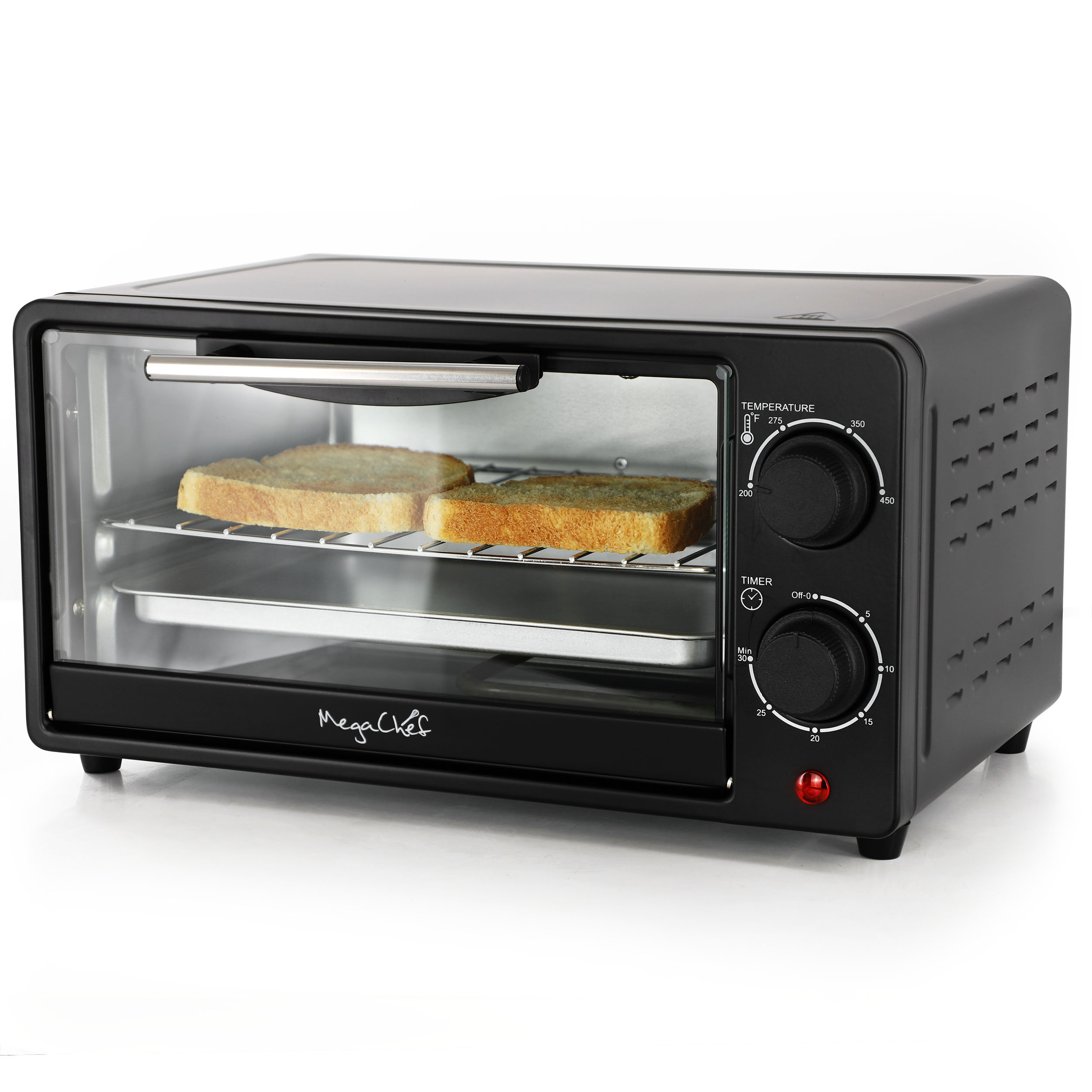 MegaChef 9 Liter Electric Counter Top Toaster Oven in Candy | Wayfair