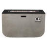 Wade Logan® Aprell Outdoor Modern Concrete Propane Fire Pit Table ...