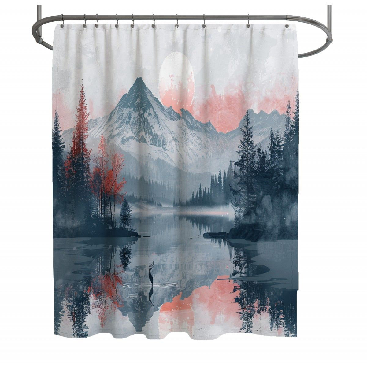 Brayden Studio Rideau de douche Decalle - Wayfair Canada