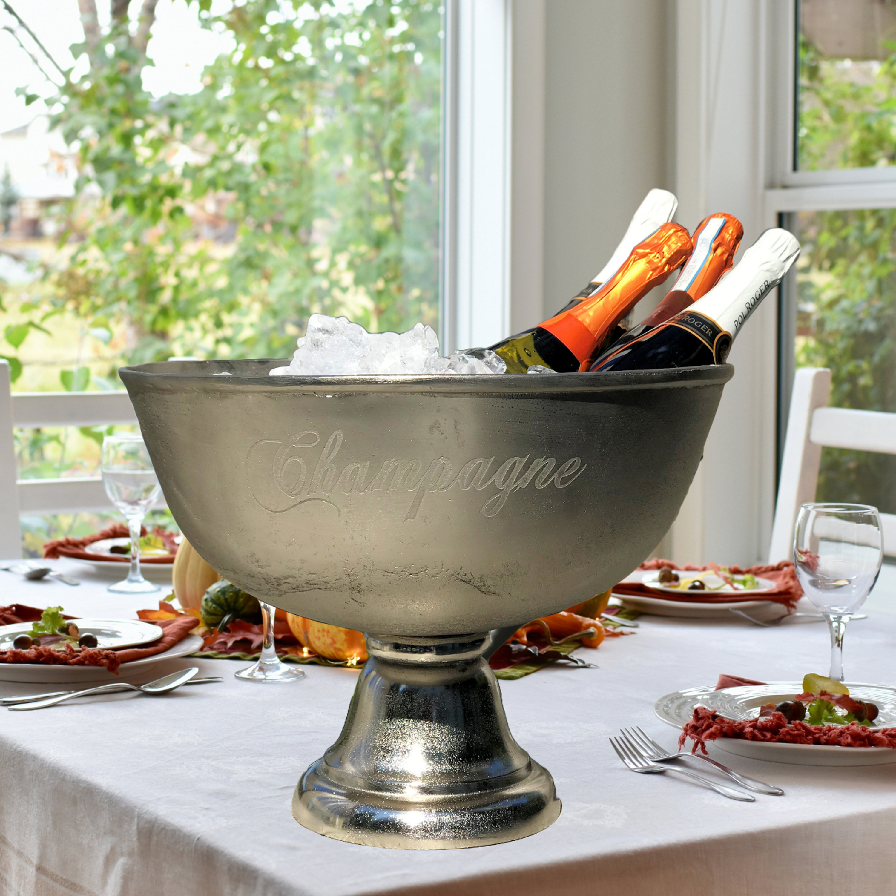 House of Hampton Ercole Luxury Champagne Bucket & Reviews - Wayfair Canada