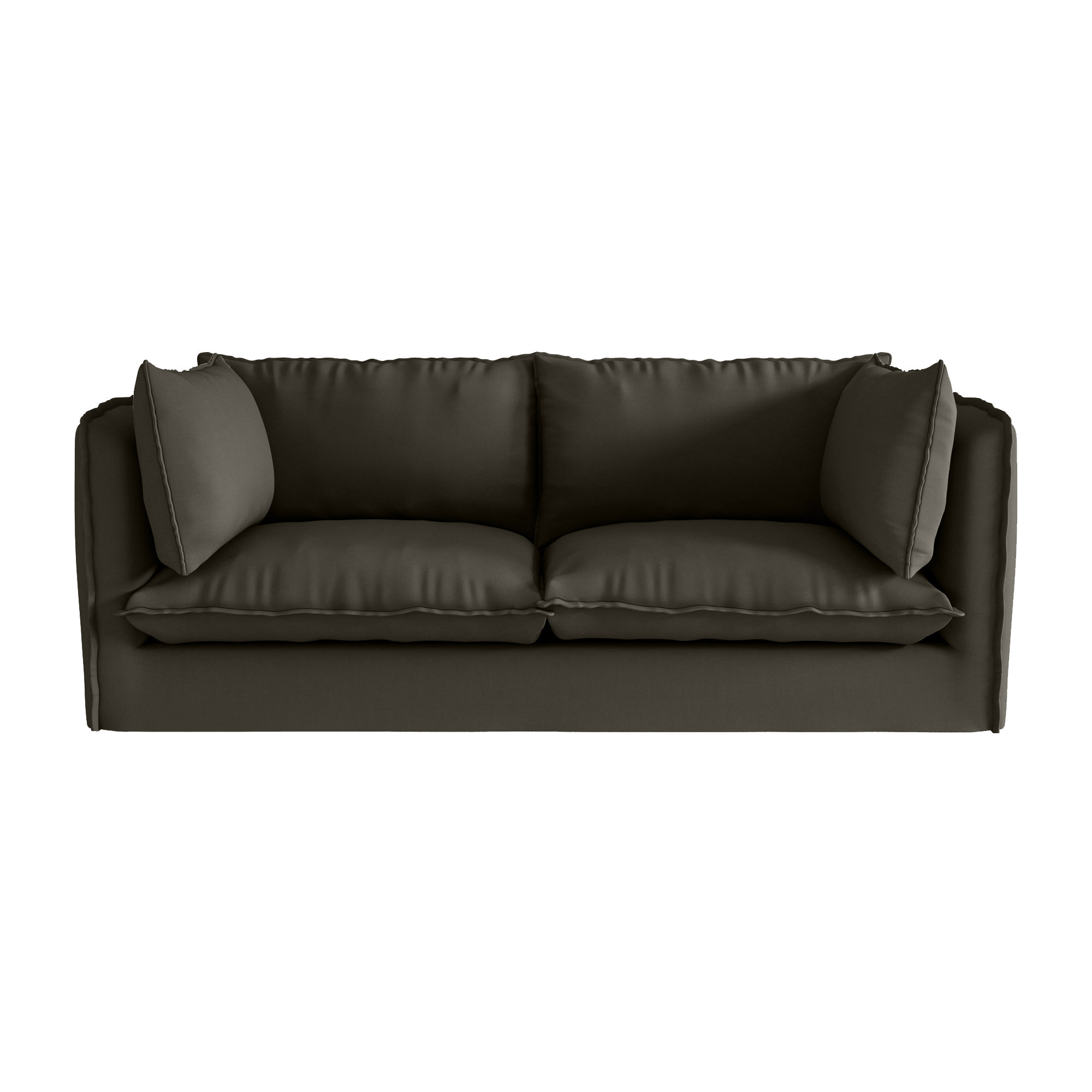 Latitude Run® Laurianna 80" Sofa Couches for Living Room Down Filled ...
