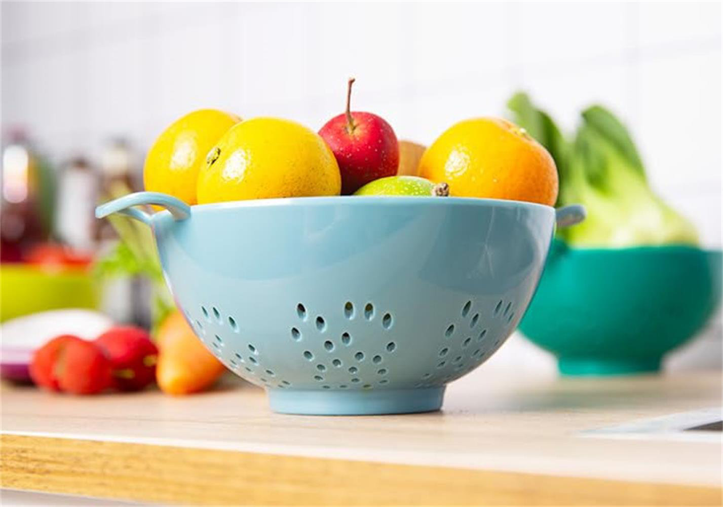 BETOFUL Heavy Duty 6 Inch Mini Food Colander with Double Handles | Wayfair