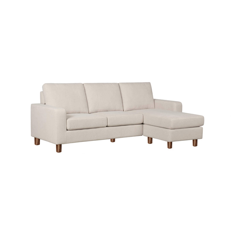 Three Posts™ Barlett 2 - Piece Upholstered Sectional & Reviews | Wayfair