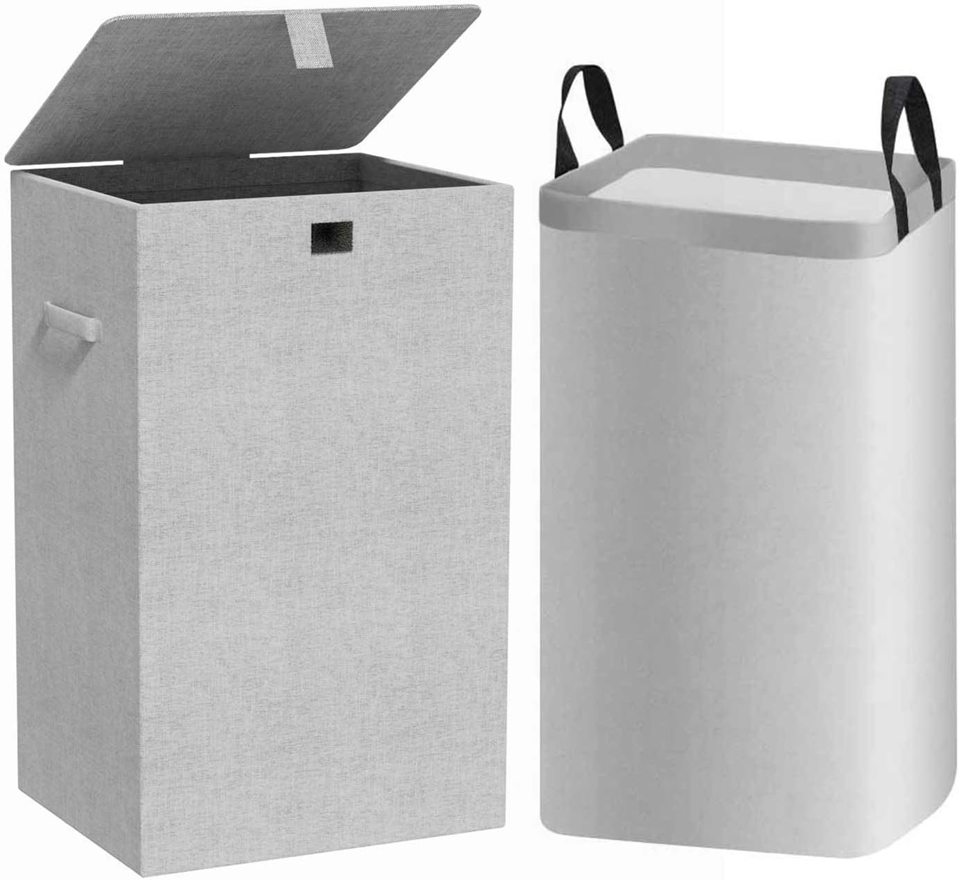 Latitude Run® Fabric Laundry Hamper with Handles | Wayfair