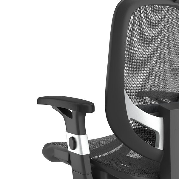 Staples Hyken Ergonomic Mesh Swivel Task Chair, Black (UN59460) | Wayfair