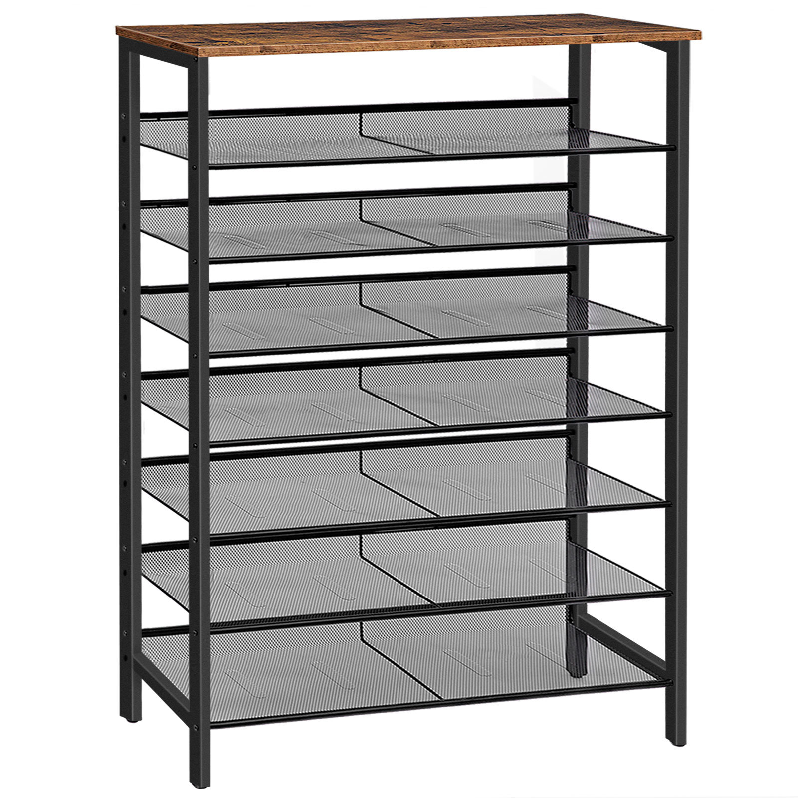 17 Stories 8 Tier 40 Pair Shoe Rack - Wayfair Canada