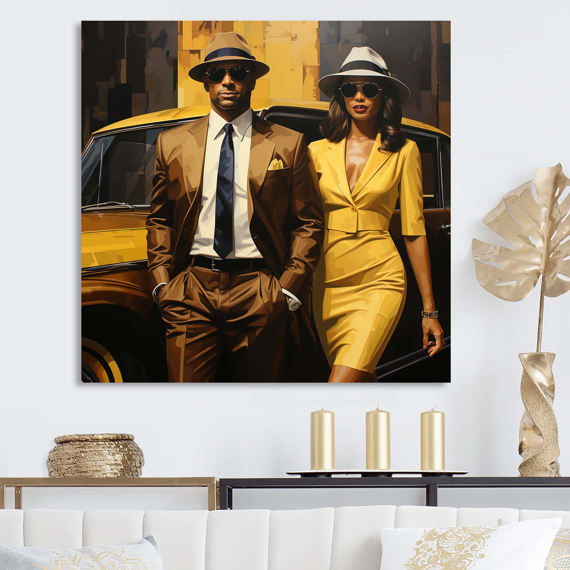 House of Hampton® African American Couple Of Harlem's Renaissance I ...