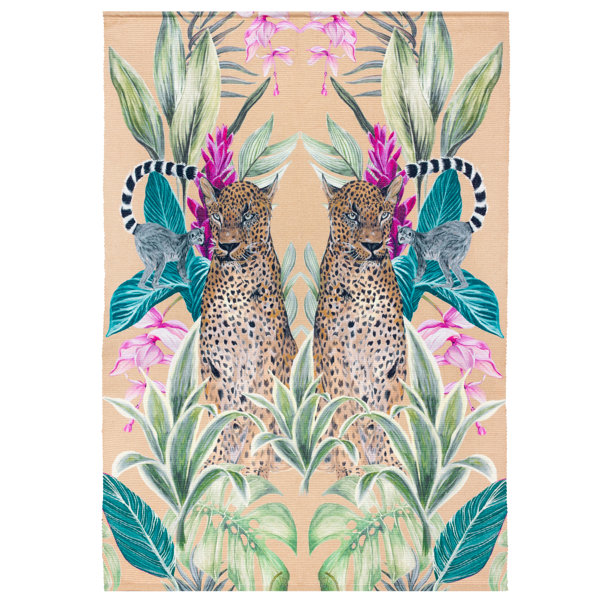 Bay Isle Home Akheem Floral Machine Woven Rectangle 120cm X 170cm Area ...