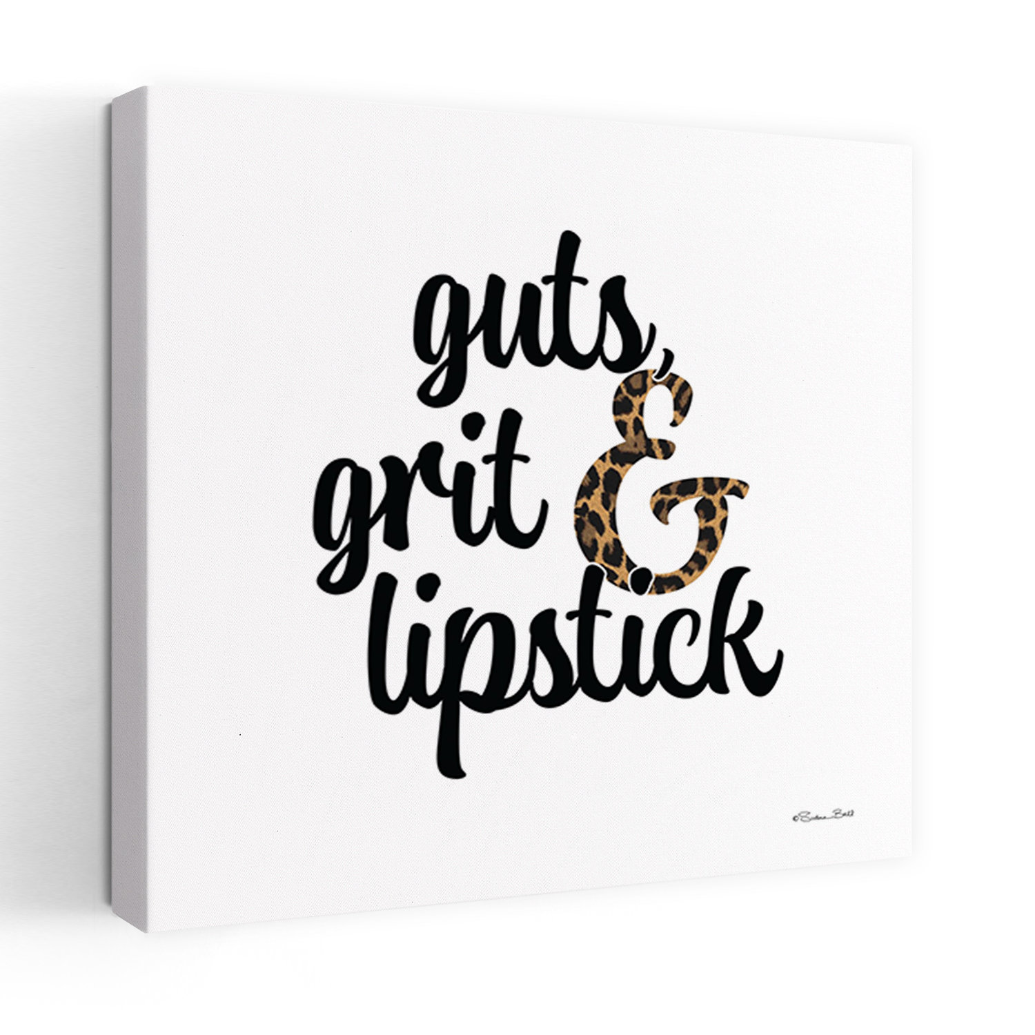 Latitude Run® Guts Grit Lipstick Abstract Contemporary Art - Wayfair Canada