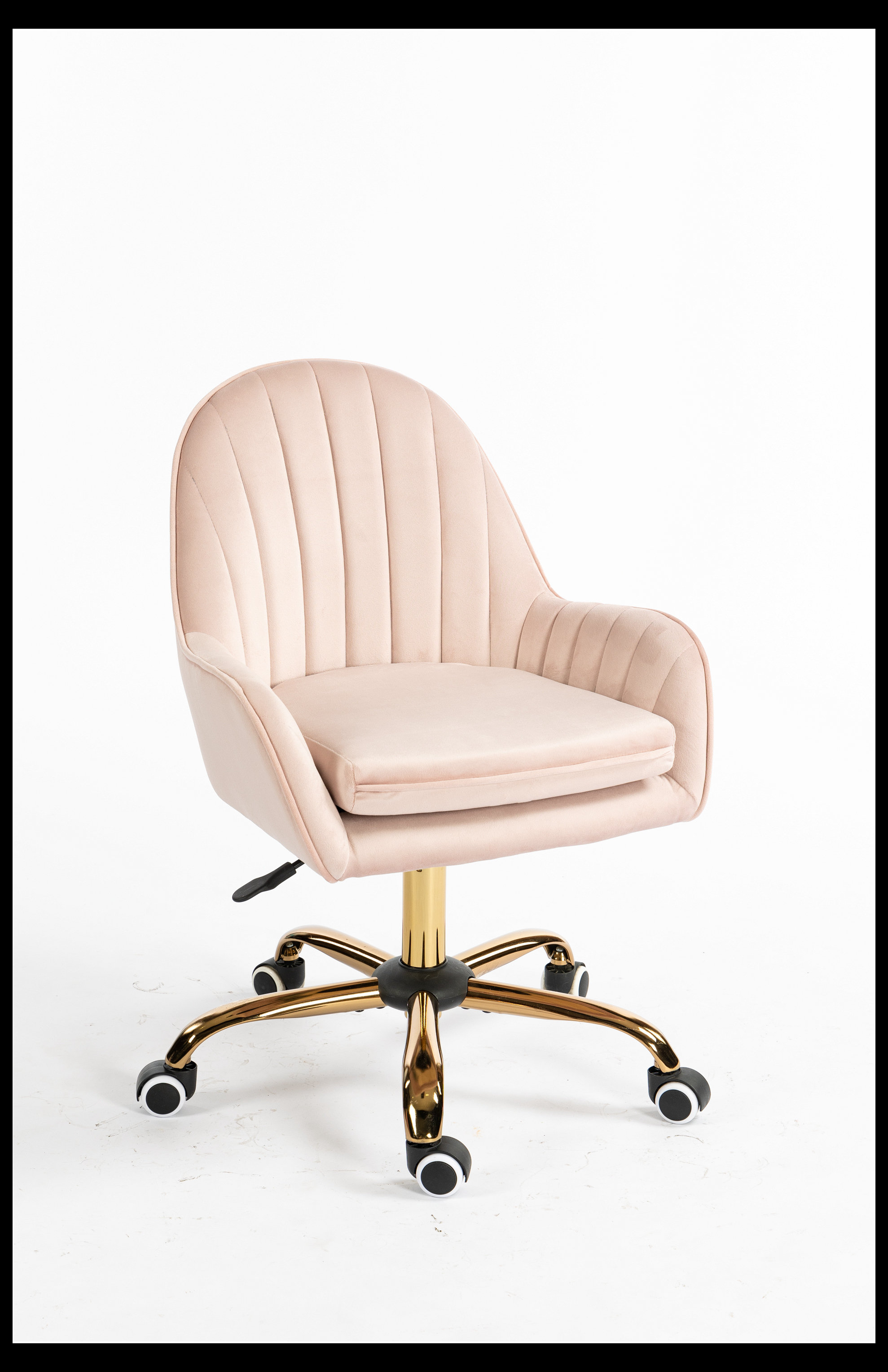 Mercer41 Yeldar Velvet Task Chair | Wayfair