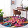 Ebern Designs Cleveland Performance Floral Rug & Reviews | Wayfair