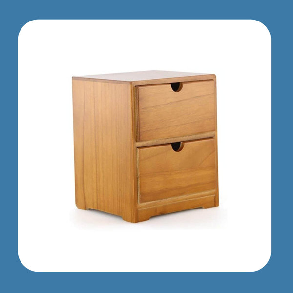 Hokku Designs Gilmartin Wood Stackable Desk Organizer - Wayfair Canada