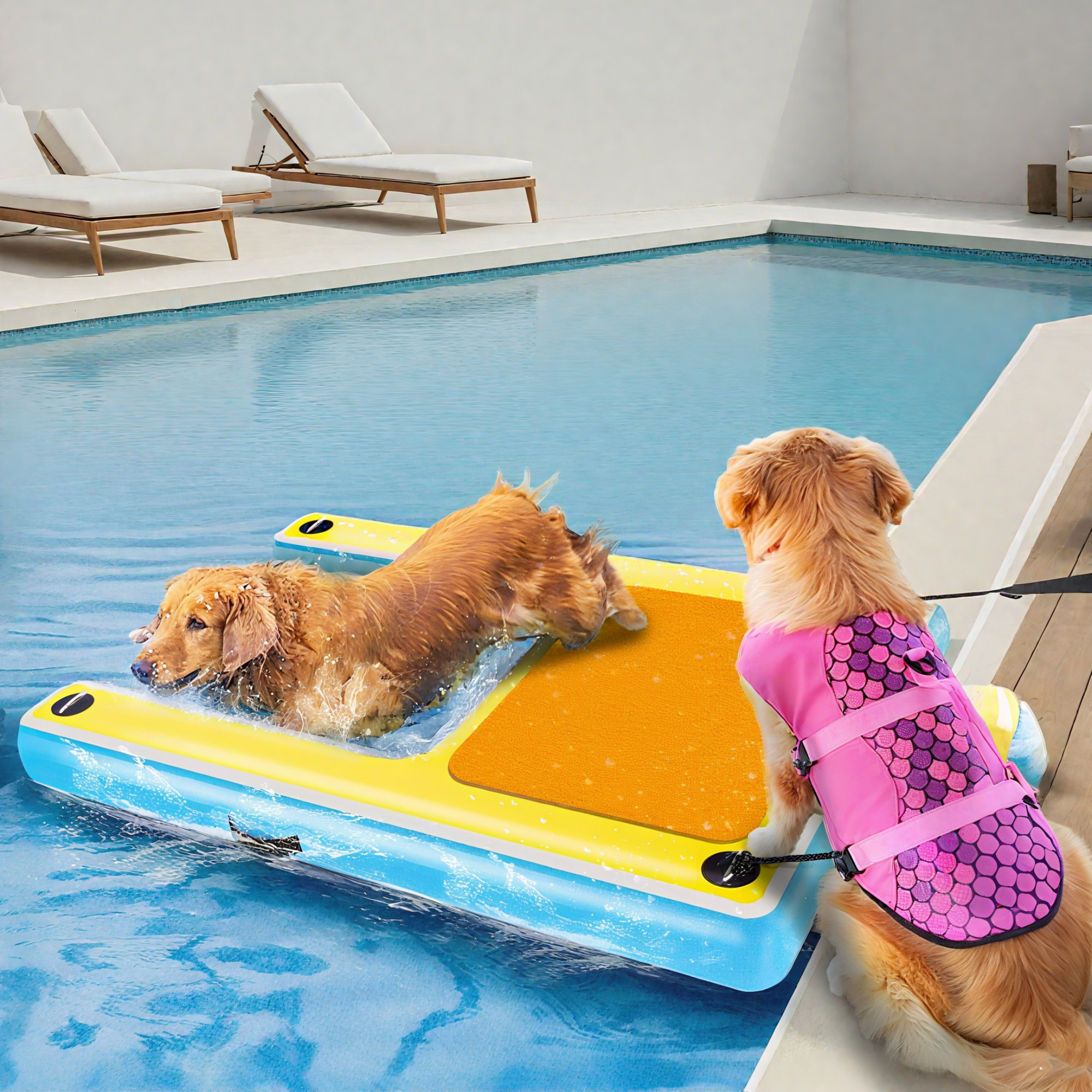 Tucker Murphy Pet™ Extra Large 60X40 Inch Inflatable Henrettia With 5M ...