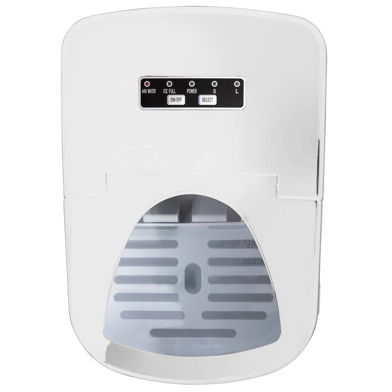 Deco Chef Compact Electric 26 lb. Daily Production Portable Clear Ice ...