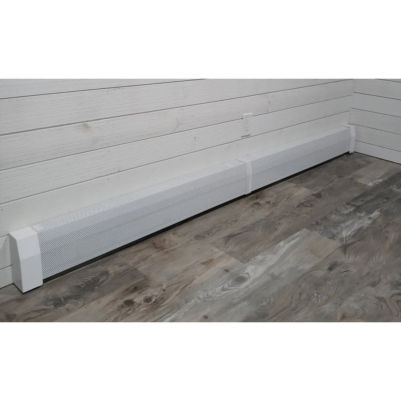 Baseboarders Premium Galvanized Steel Easy Slip-On Baseboard Heater ...