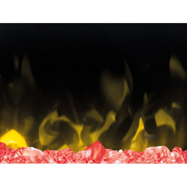 Dimplex Artesia ART20 Curved Wall Fire wall mounted with remote, 82.5cm ...