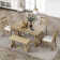 Gracie Oaks Denaeja 6 - Piece Trestle Dining Set | Wayfair