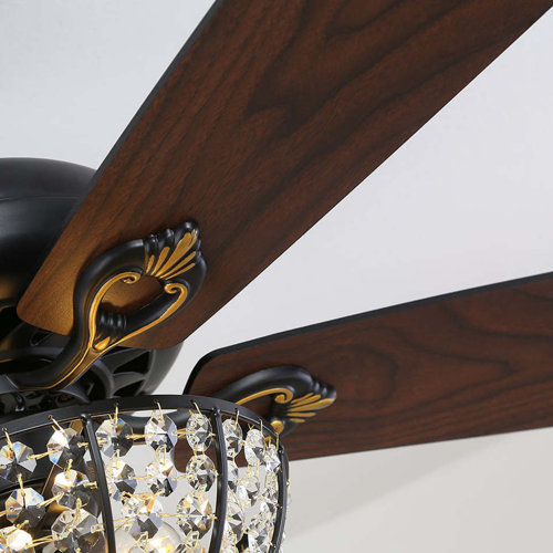 Black Ceiling Fans You'll Love | Wayfair