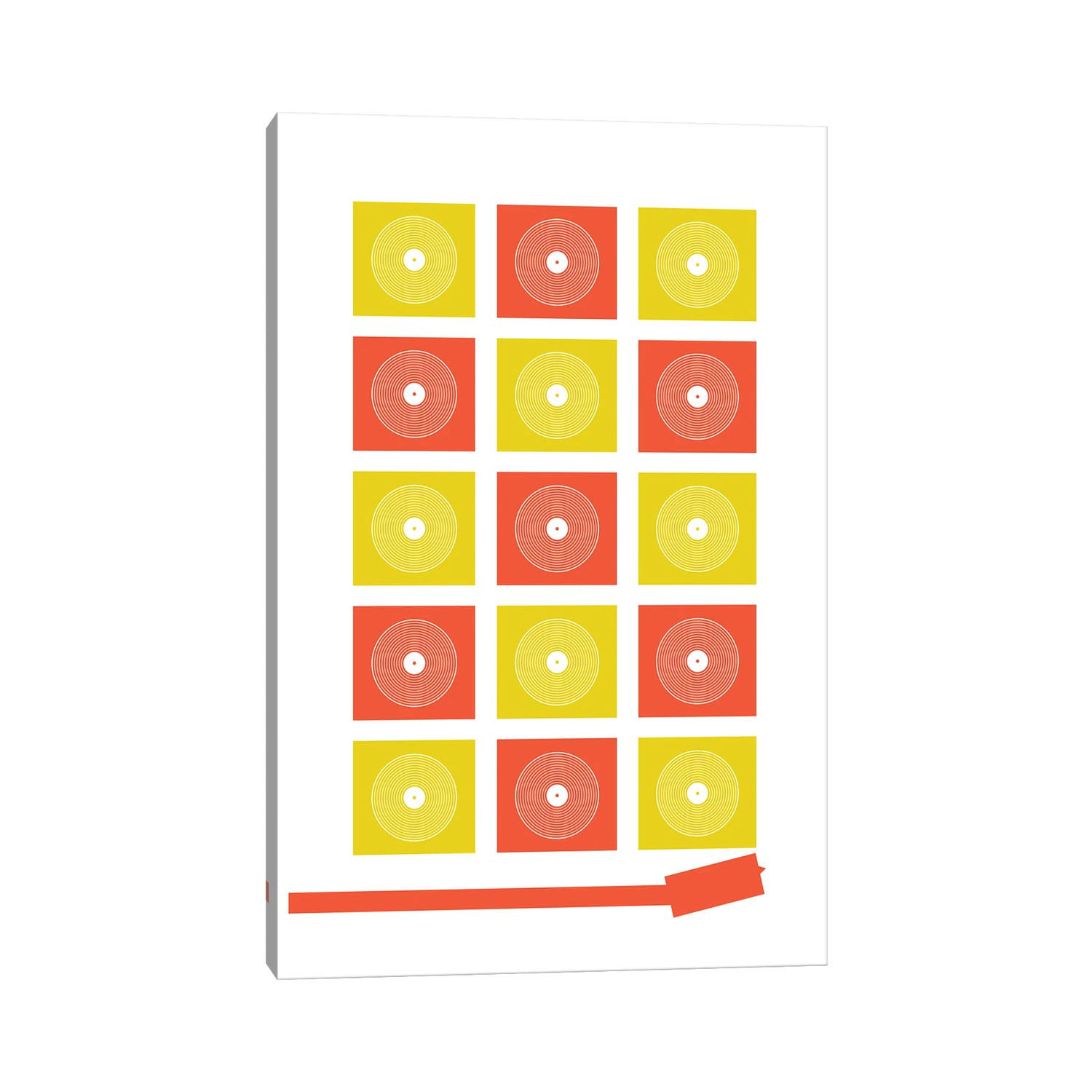 East Urban Home Abstract Record Player | Wayfair