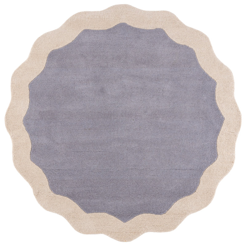 Birch Lane™ Metro 435 Hand Tufted Wool Pile Solid Color Rug | Birch Lane