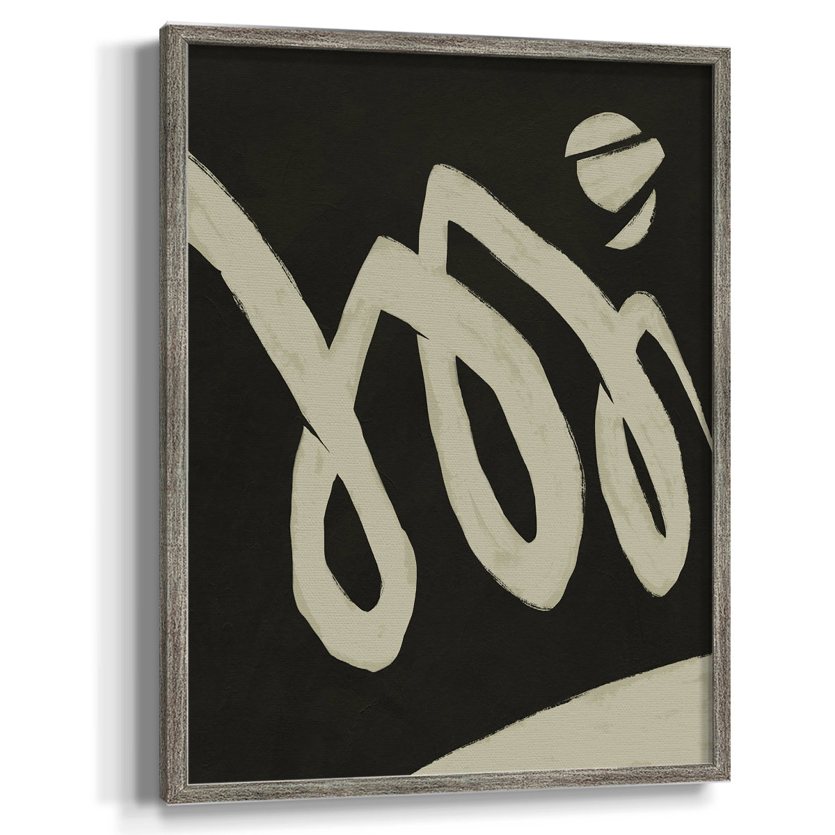 Brayden Studio® Neutral Spring IV Framed Print - Solid Wood | Wayfair