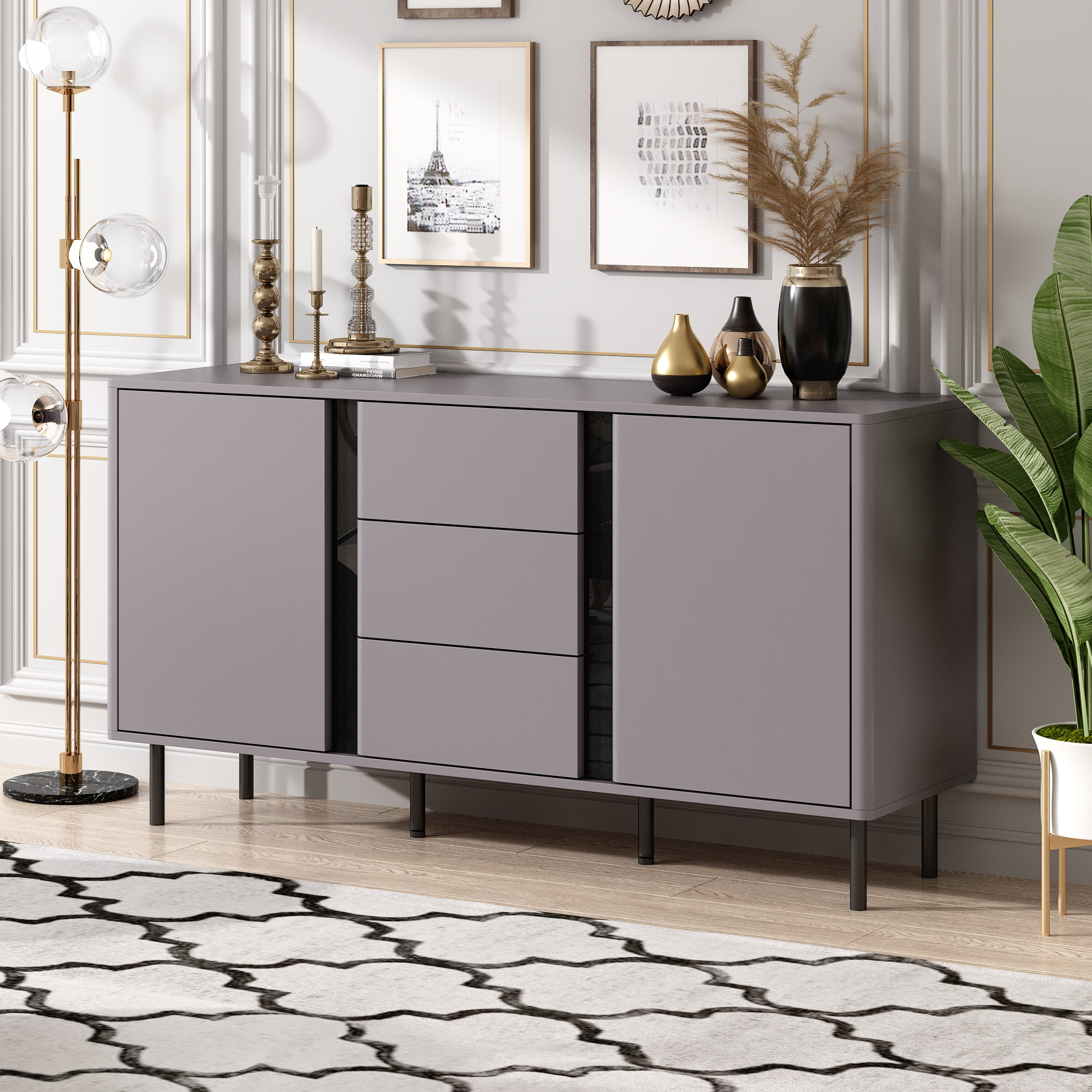 Ebern Designs Kahdeja 55'' Sideboard - Wayfair Canada