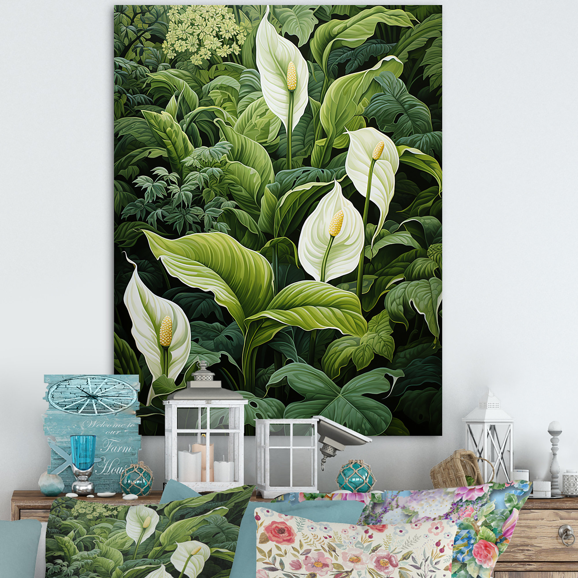 Bay Isle Home™ Meticulously Tropical Botanical Plants II - Plants Wall ...