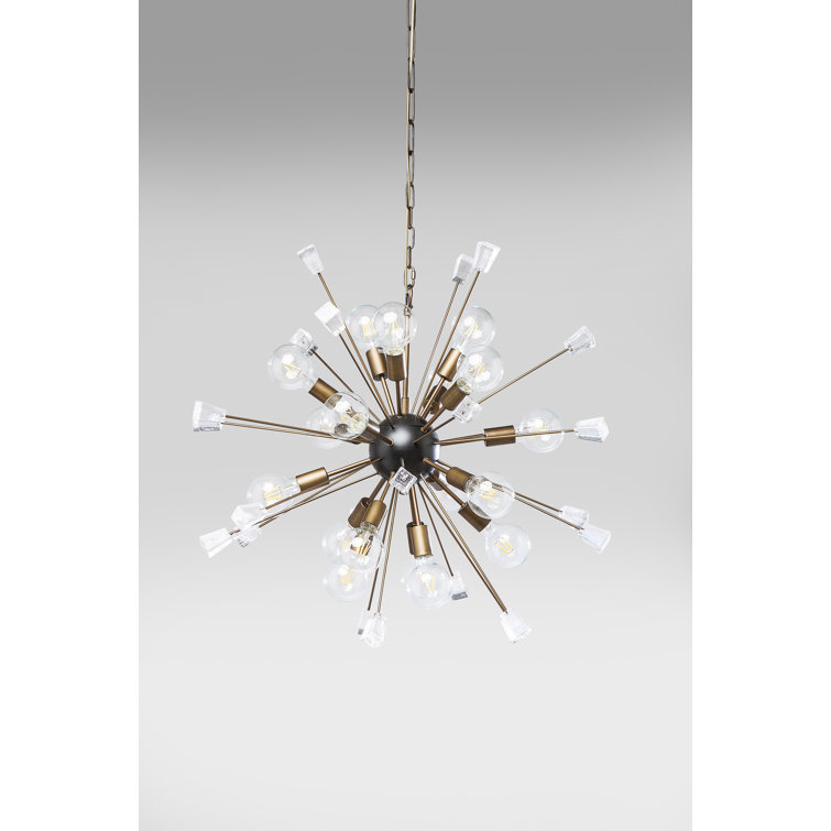 KARE Design Pendant Lamp Crystal Bomb Brass Ø93cm | Wayfair.co.uk