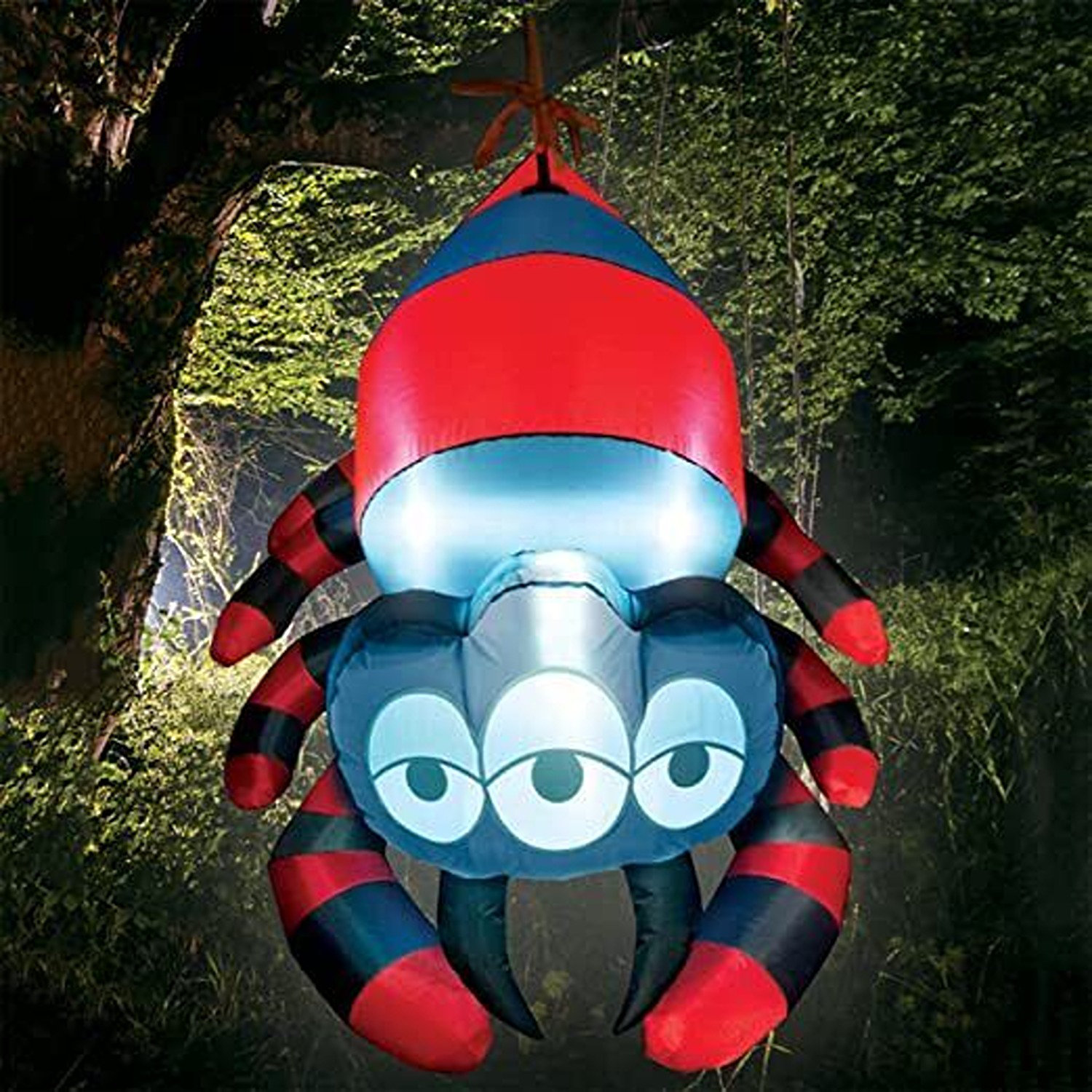 The Holiday Aisle® Three Eyed Hanging Spider Inflatable - Wayfair Canada