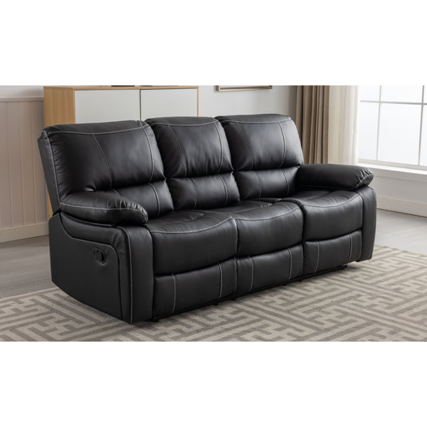 Winston Porter Vandon 3 - Piece Faux Leather Living Room Set & Reviews ...