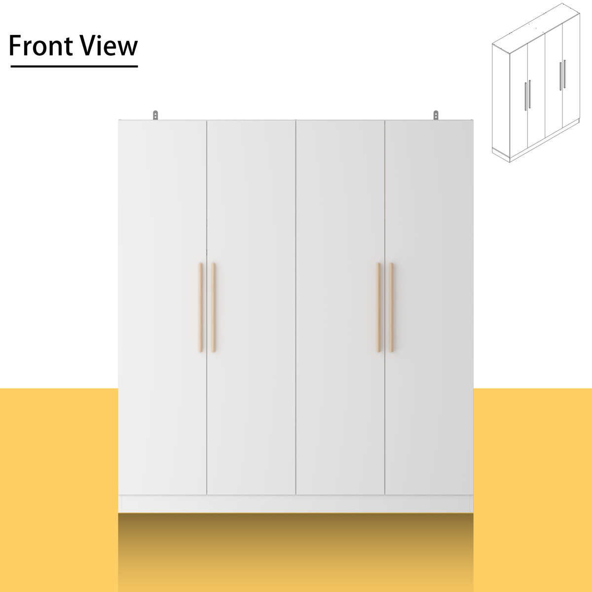 Wade Logan Brader Armoire & Reviews - Wayfair Canada