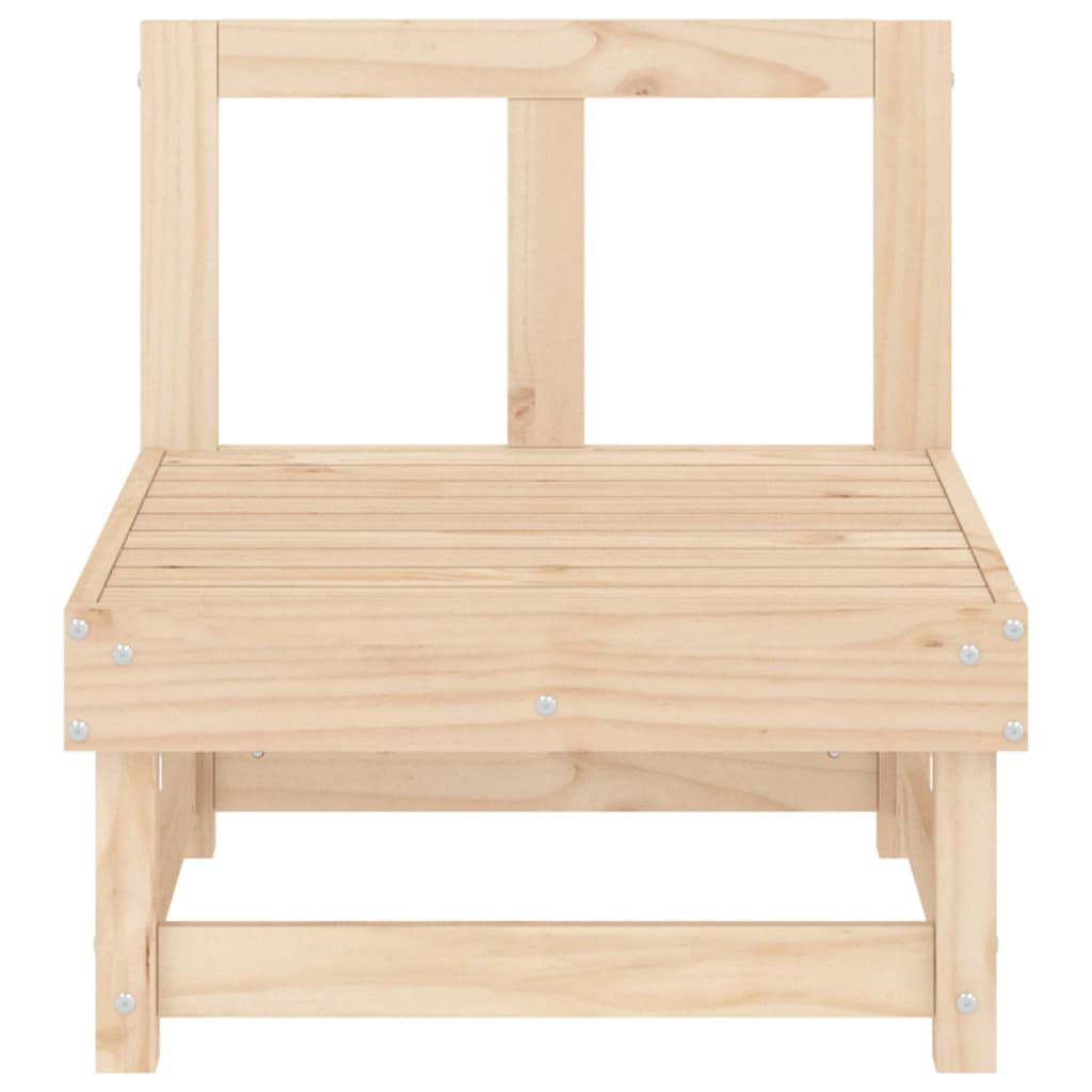 Ophelia & Co. Patio Middle Sofa Solid Wood Pine - Wayfair Canada