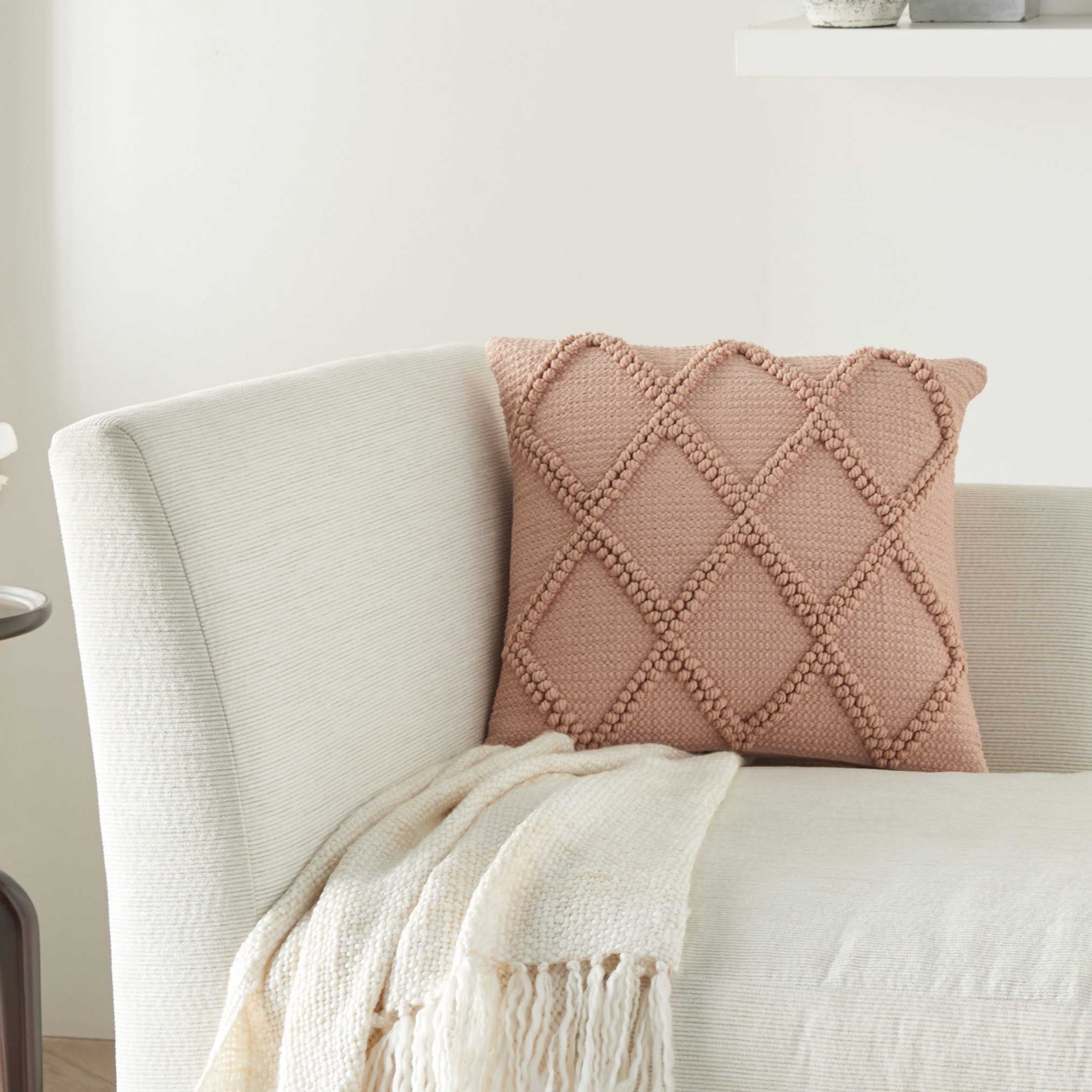 Kelly Clarkson Home Mariet Cotton / Polyester Throw Pillow & Reviews ...