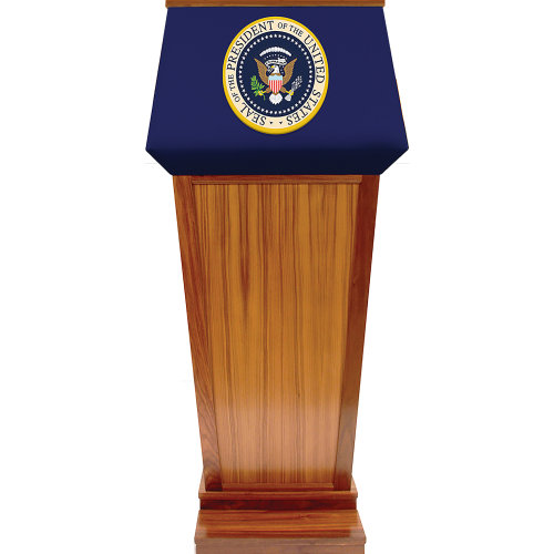 Wet Paint Printing SP13260 Speaker Presidential Podium Cardboard Cutout ...