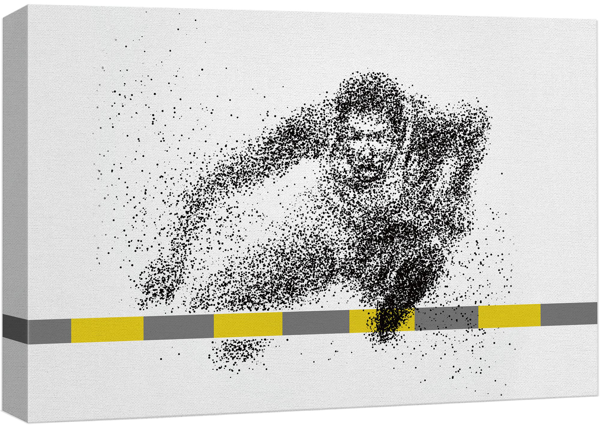 IDEA4WALL Dot Explosion Track & Field Hurdle Jumper Sports Athletes ...