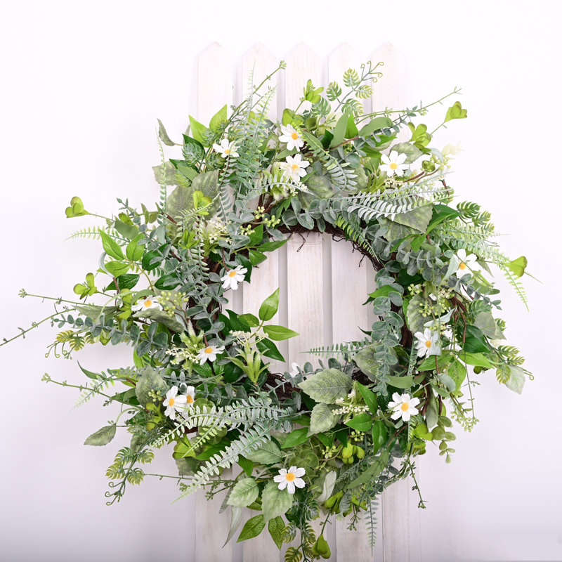 Ophelia & Co. 24" Artificial Spring Summer Wildflower Berry Foliage ...