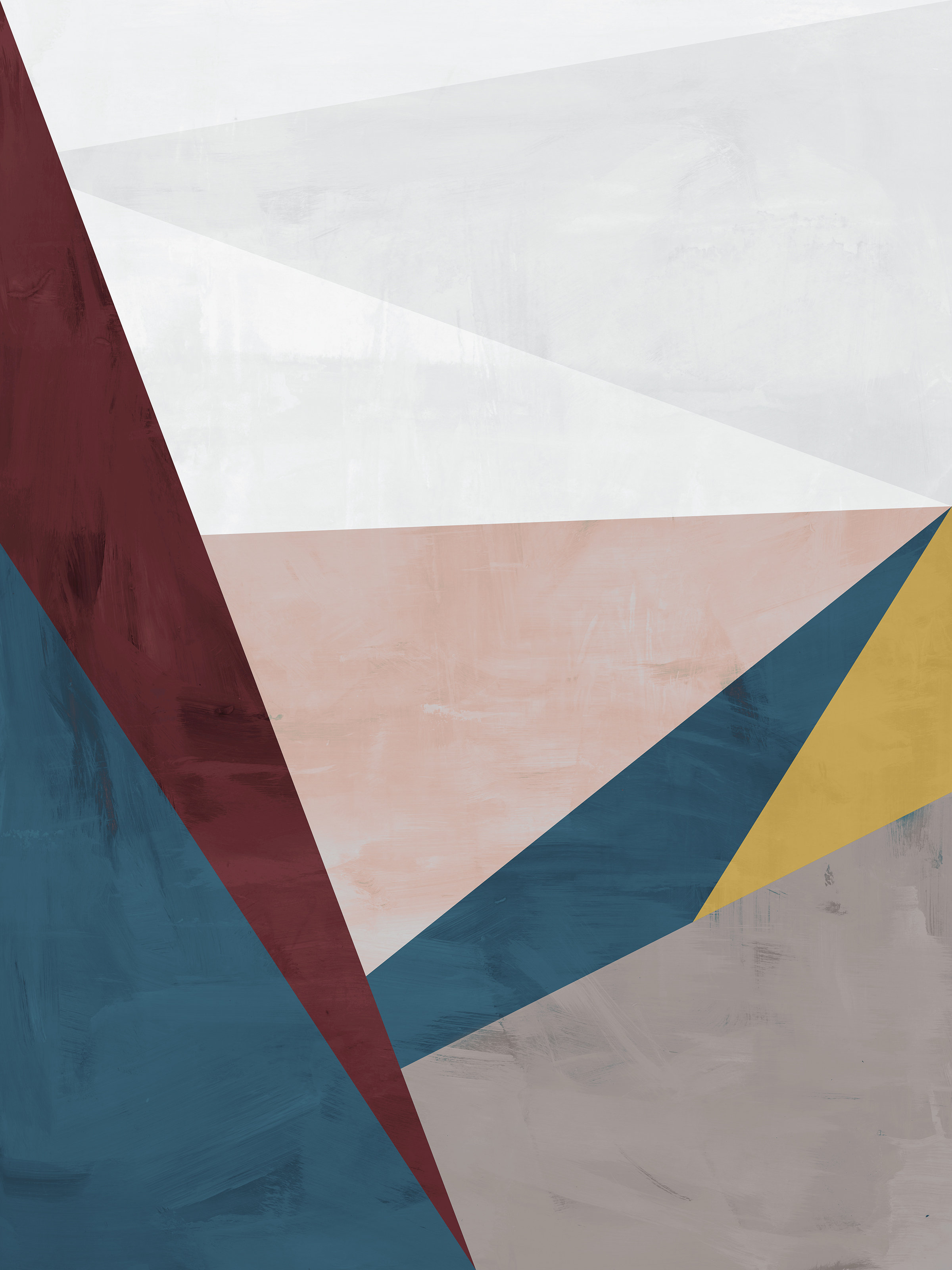 Chelsea Art Studio We Are Triangles I - Wrapped Canvas Graphic Art ...