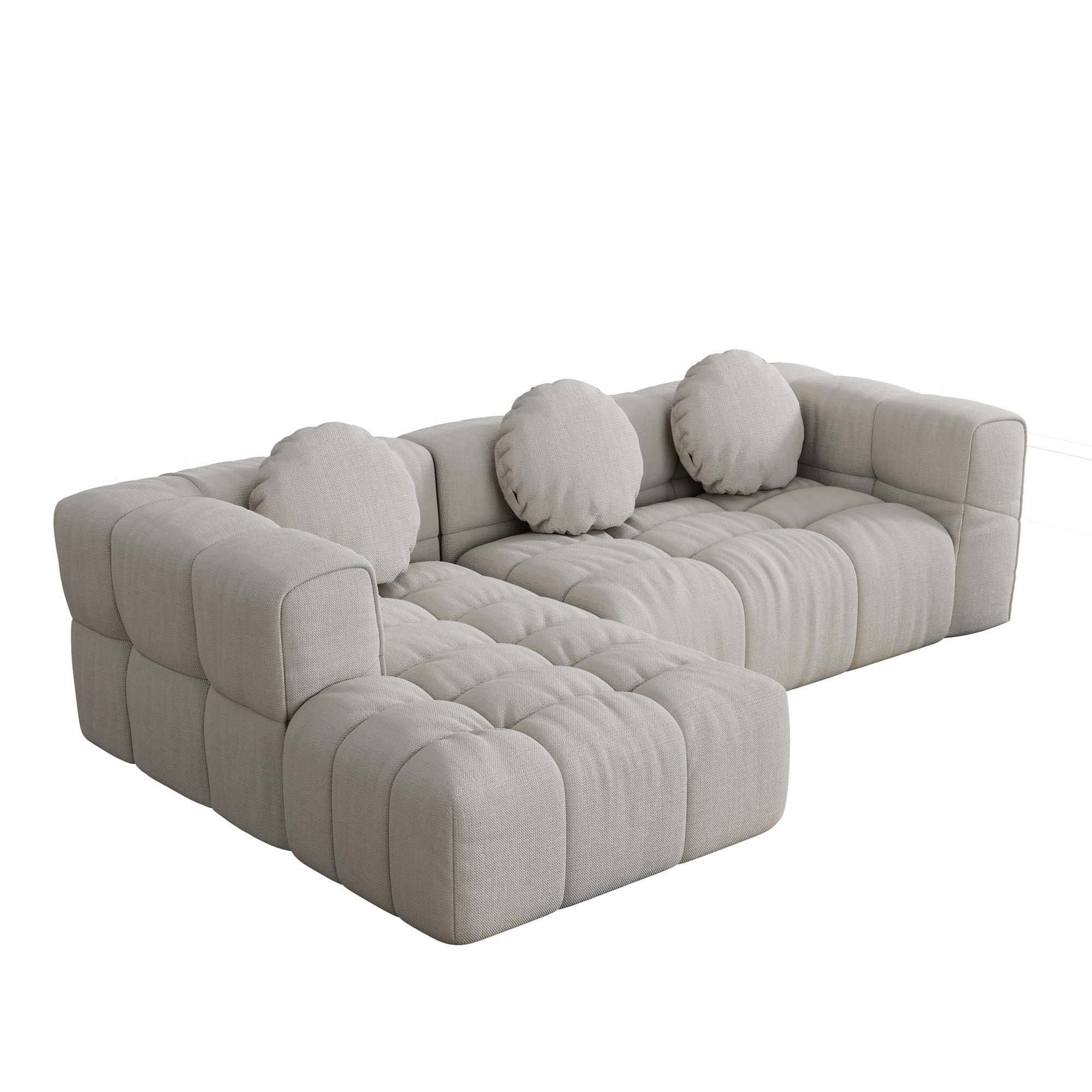 Brayden Studio® Comfortable Modular Sofa Set for Living Room and ...
