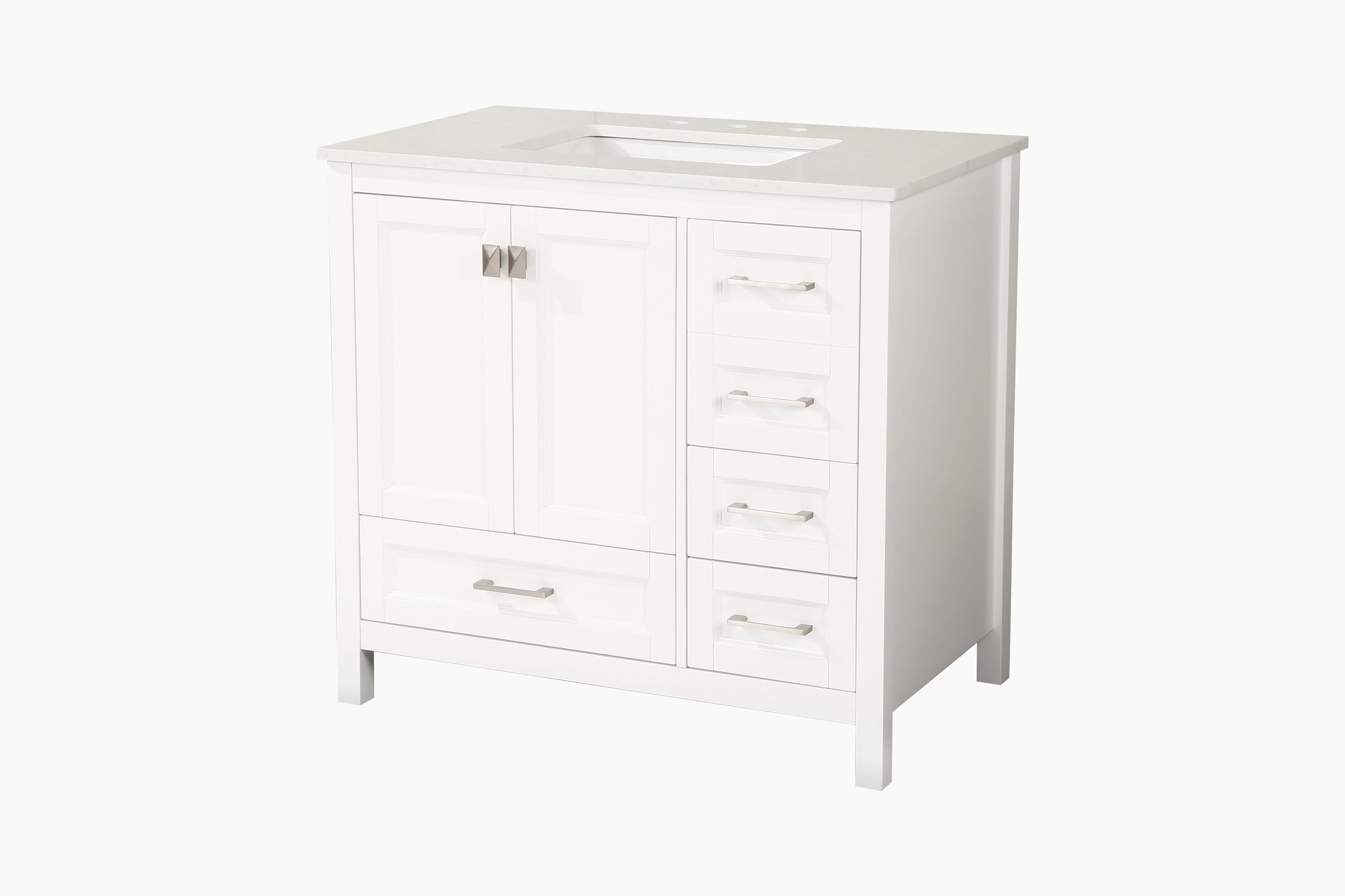 Ebern Designs Atrasnu 36 37 Free Standing Single Bathroom Vanity With