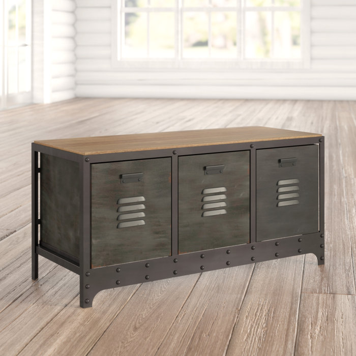 Williston Forge Iron Storage Bench & Reviews - Wayfair Canada