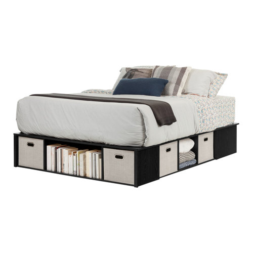 South Shore Flexible Storage Platform Bed & Reviews | Wayfair