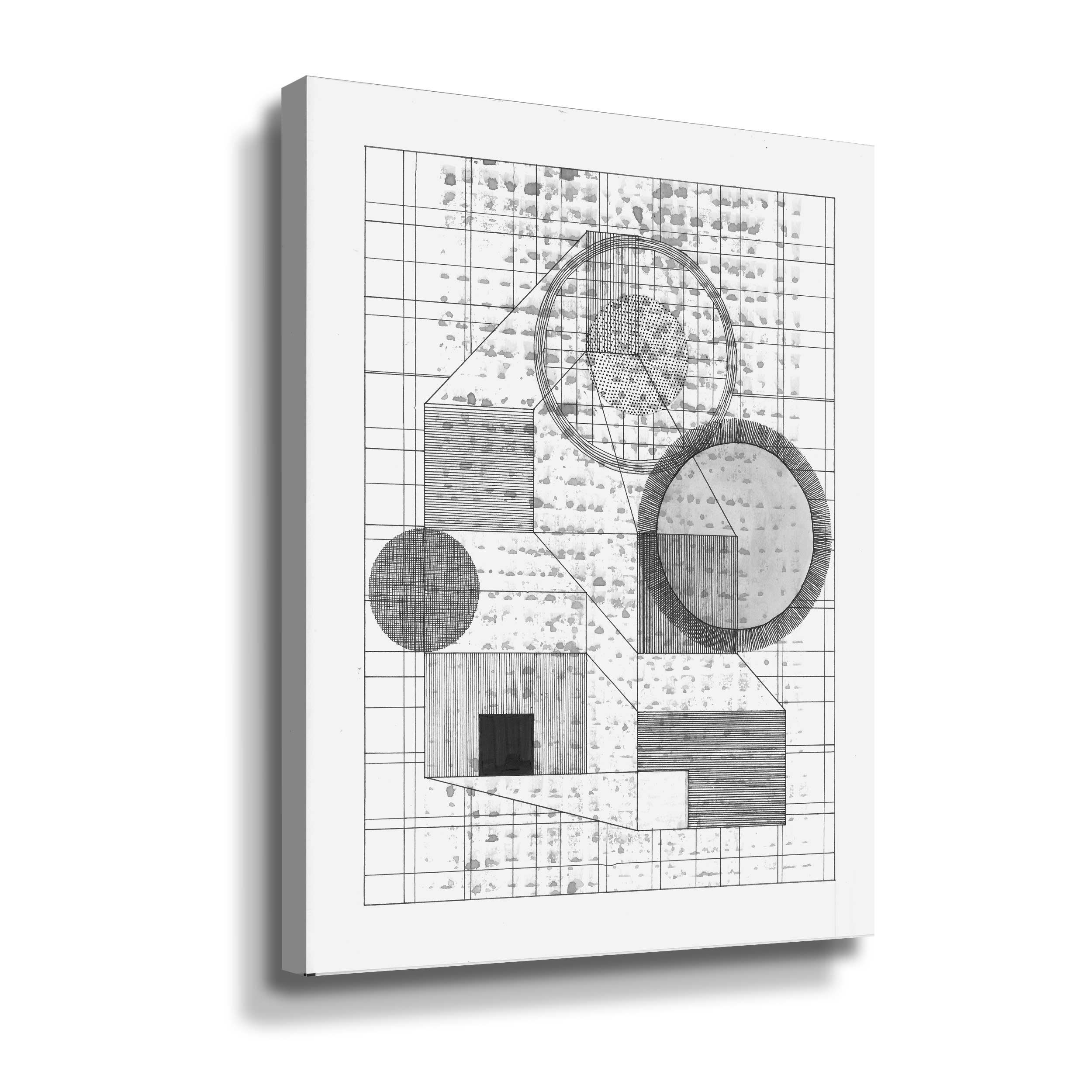Wrought Studio 11 Chance Drawings Series Two On Canvas Graphic Art ...
