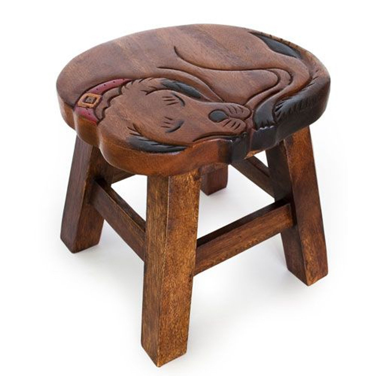 Harriet Bee Feigley Sleeping Dog Step Stool | Wayfair