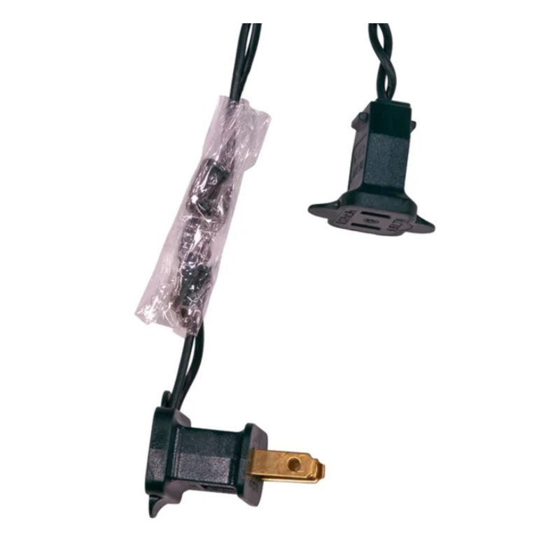 Kurt Adler 4.72' Outdoor LED Plug-in 10 - Bulb Standard String Light ...