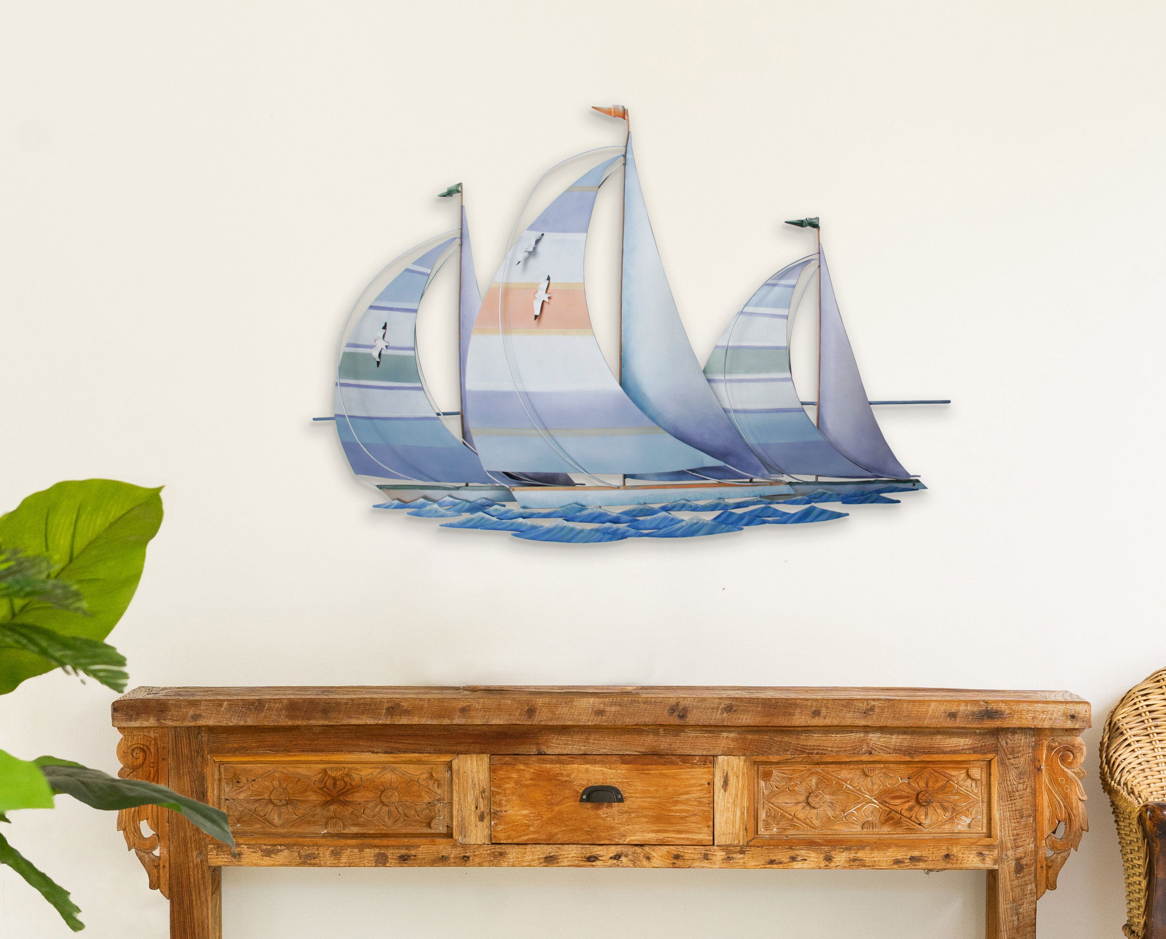 Longshore Tides Regatta Metal Wall Décor & Reviews | Wayfair