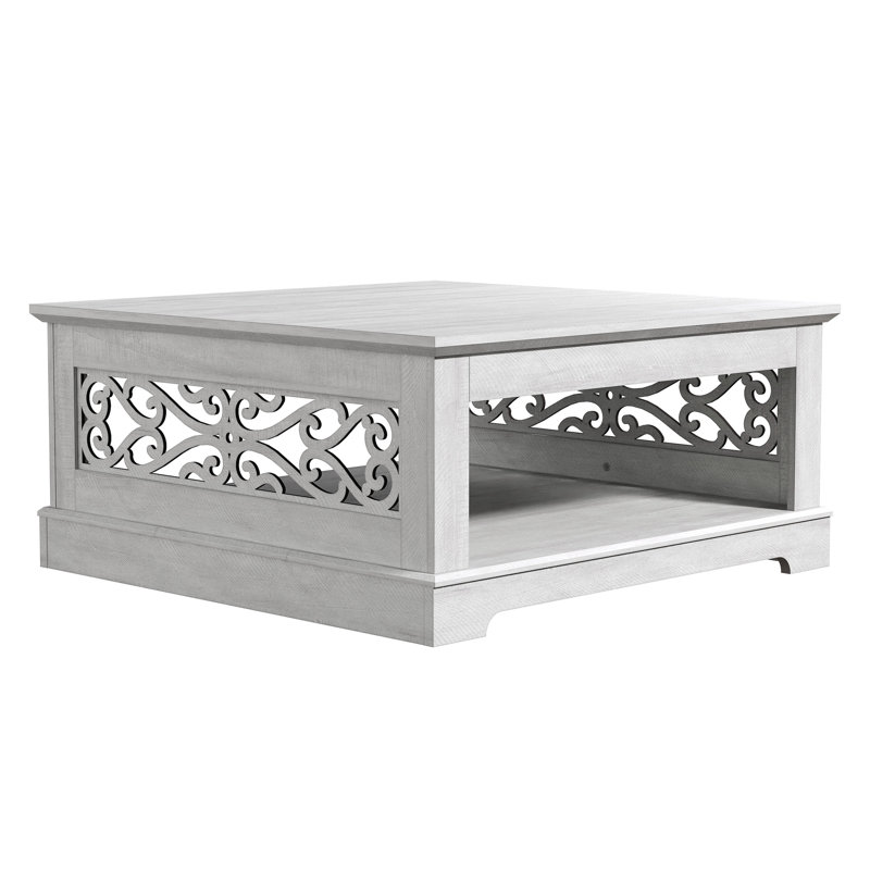 Millwood Pines Korbin Coffee Table with Storage & Reviews | Wayfair